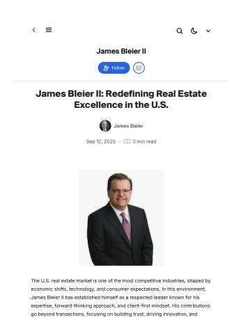 James Bleier II