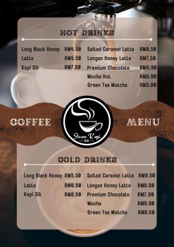 MENU STESEN KOPI SIK