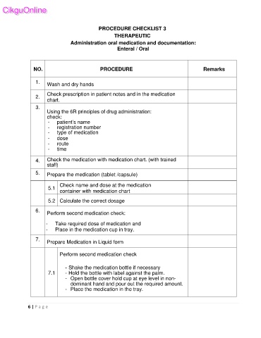 Page 6 - CLINICAL PRACTICE II