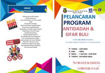 Buku Program Minggu Anti Dadah 2022 - eykinjab Flip PDF | AnyFlip