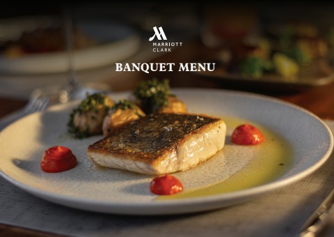 Clark Marriott Hotel Banquet Menu