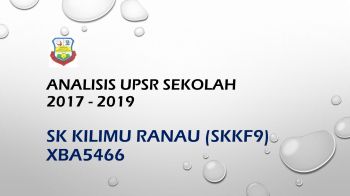 Analisis UPSR 2017-2019 - ren salleh | Membalik PDF Dalam talian | AnyFlip