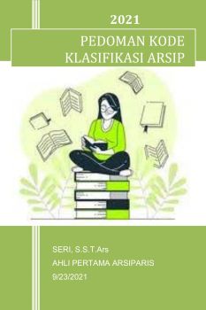 Buku Pedoman Kode Klasifikasi Arsip - serilovegood99 | PDF Online | AnyFlip