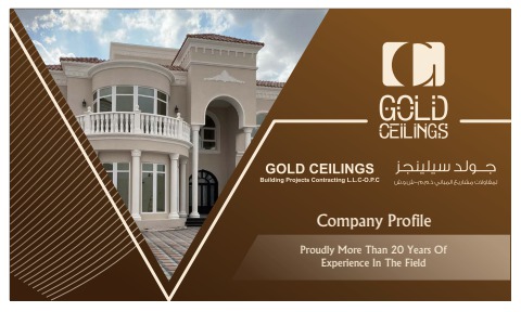 Gold celling Building Project