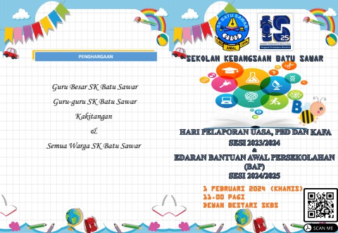 PAMPLET HARI PELAPORAN & EDARAN BAP - NOR AFIDA BINTI KADIR KPM-Guru ...