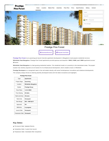 Prestige Pine Forest - Prestige Pine forest Flip PDF | AnyFlip