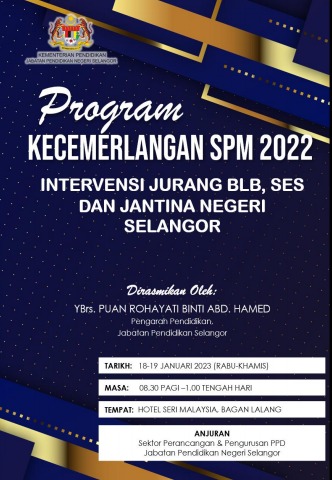 BUKU ATUR CARA PROGRAM KECEMERLANGAN SPM 2022 - noor.azura Flip PDF | AnyFlip