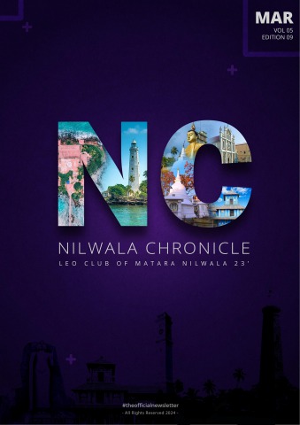 Nilwala Chronicle | Vol 5 Edition 09 | March - Editorial Panel | Leo ...
