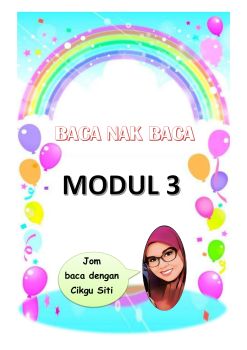 Jom Baca Modul 3 - Cikgu_Siti | Membalik PDF Dalam talian | AnyFlip