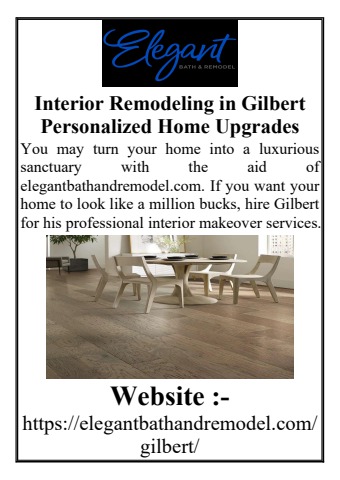 Interior Remodeling in Gilbert Personalized Home Upgrades