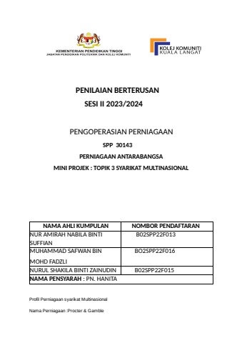 Mini Projek - Amirah Nabila Flip PDF | AnyFlip