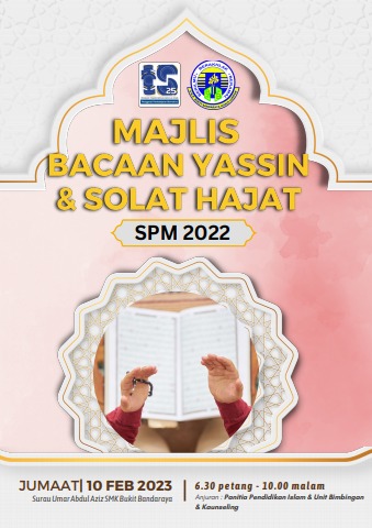 Majlis Bacaan Yassin dan Solat Hajat SPM - Asya Aisya Flip PDF | AnyFlip