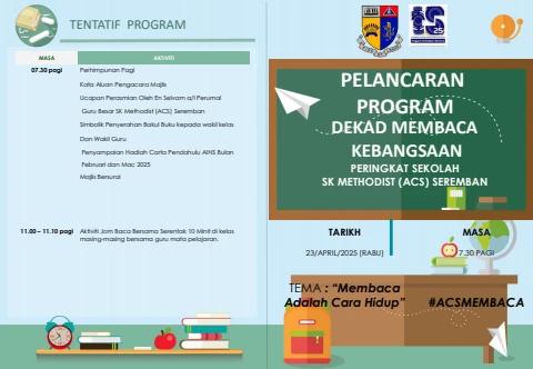 PELANCARAN DEKAD MEMBACA KEBANGSAAN PERINGKAT SEKOLAH 2025 - SYARIFAH ...