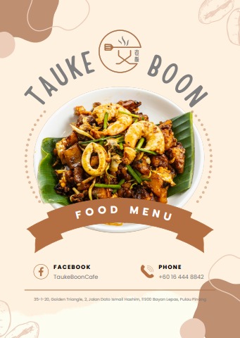 TAUKE BOON CAFE E-MENU - Boon Tauke Flip PDF | AnyFlip