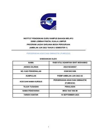 PENULISAN PELAN RANGKAIAN PERGERAKAN - 693-9-rabiatul Flip PDF | AnyFlip