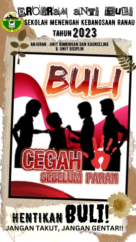 OPS SEJAHTERA - ANTI BULI SMK RANAU TAHUN 2023