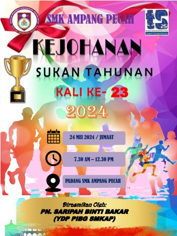 BUKU PROGRAM KEJOHANAN SUKAN TAHUNAN SMKAP 2024 - SUHANIDA BINTI CHE ...