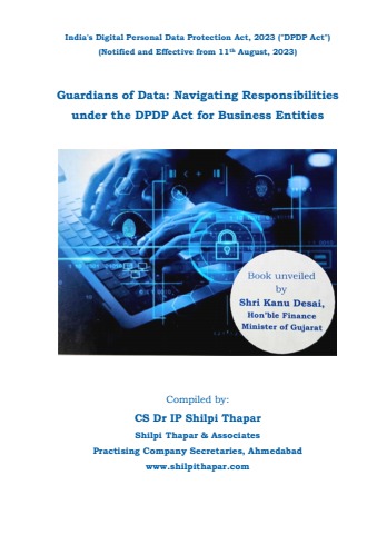 Guardians of Data: Navigating Responsibilities under the DPDP Act for Business Entities ...