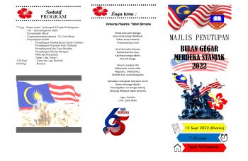 PAMPLET PENUTUP MERDEKA 2022 STANJAK - masitahsktm Flip PDF | AnyFlip