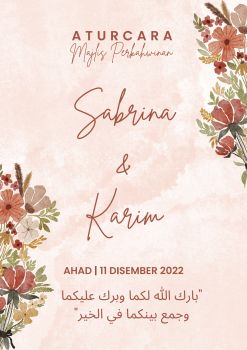 ATURCARA MAJLIS PERKAHWINAN SABRINA & KARIM - tihanahusaini Flip PDF ...