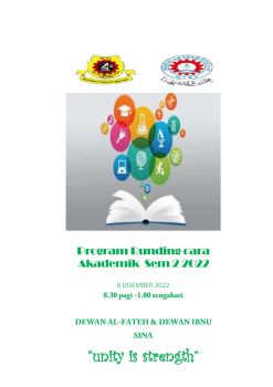RUNDING CARA AKADEMIK SEM 2 2022 - Norhaizan Mohd Noor Flip PDF | AnyFlip