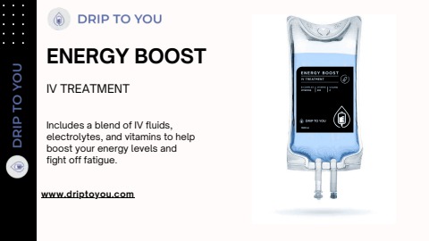 Energy Boost Iv Treatment - Drip to You