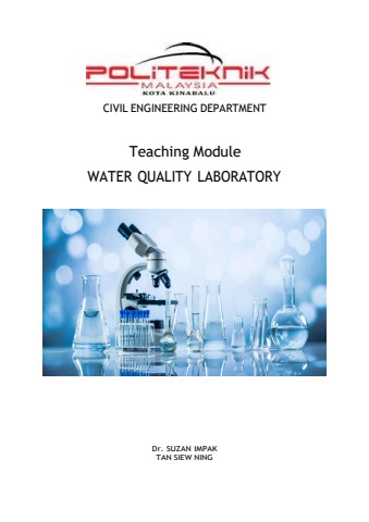 Teaching Module Water Quality Lboratory - SUZAN BT IMPAK (POLIKK) Flip ...