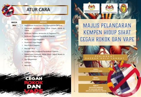 BUKU PROGRAM ROKOK DAN VAPE DAERAH HULU LANGAT_FINAL - nurul akmar Flip ...