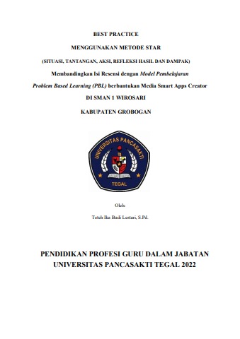 Best Practice MENGGUNAKAN METODE STAR (SITUASI, TANTANGAN, AKSI ...