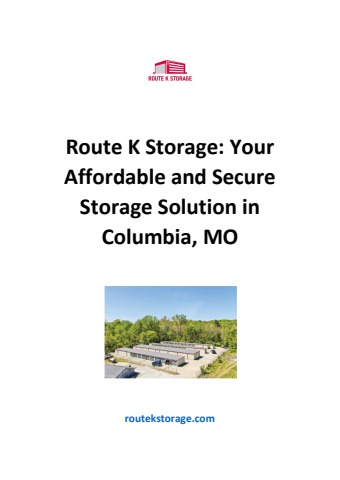 Route K Storage
