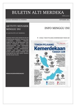 BULETIN ALTI MERDEKA EDISI 4