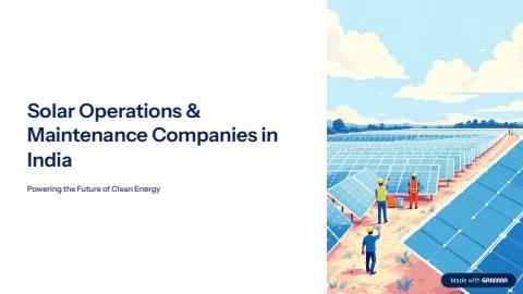 Solar-Operations-and-Maintenance-Companies-in-India
