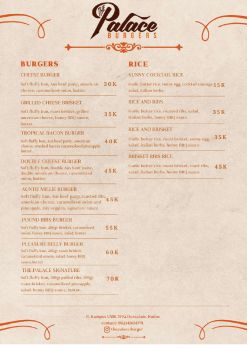 The Palace Menu - burgerthepalace Flip PDF | AnyFlip