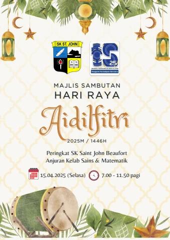 Buku Program Hari Raya SK St John 2025