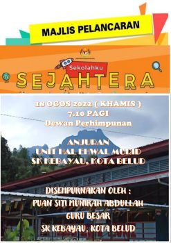 ATUR CARA PROGRAM SEKOLAHKU SEJAHTERA SK KEBAYAU 2022 ...