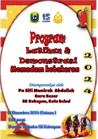 ATUR CARA PROGRAM BOMBA SK KEBAYAU 2024