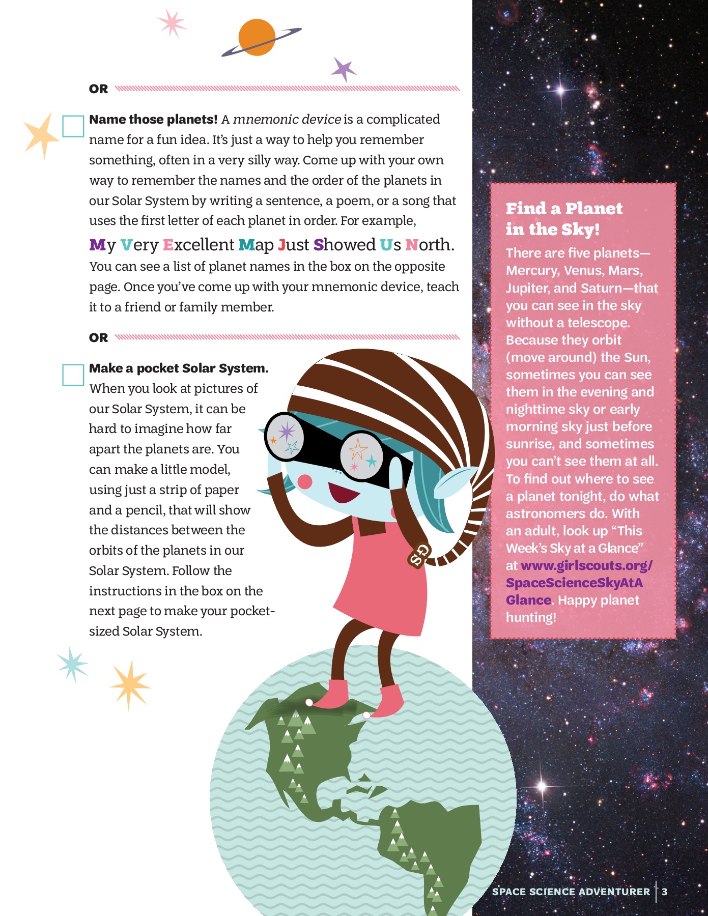 Solar System Brownie