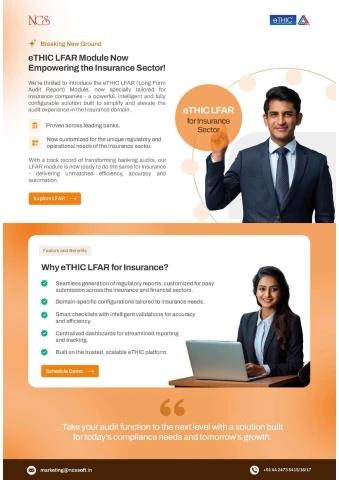 From Banks to Insurers: eTHIC LFAR Redefines Audit Excellence We’re ...