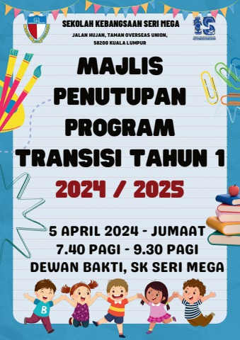 MAJLIS PENUTUP PROGRAM TRANSISI TAHUN 1 (2024) - Gomala Muthusamy Flip ...