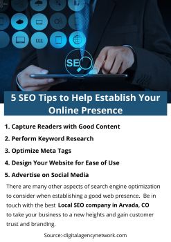 5 SEO Tips to Help Establish Your Online Presence - bateswesley635 Flip ...
