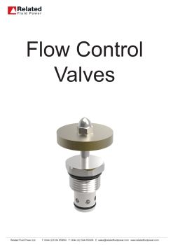 Flow Control Valves
