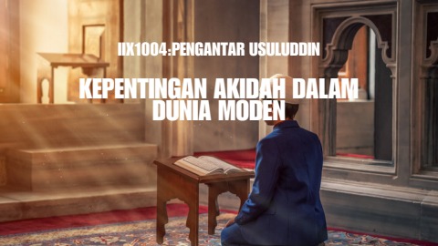 kepentingan akidah dalam dunia moden - Nurul Zulaikha Flip PDF | AnyFlip