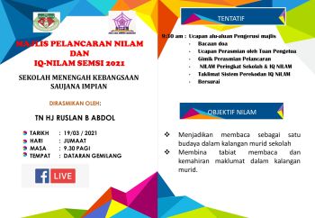 BUKU PROGRAM NILAM SEMSI 2021 (1) - nadzzawawi | Membalik PDF Dalam talian | AnyFlip