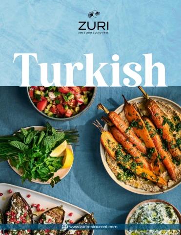 Turkish Menu