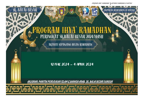 PROGRAM IHYA' RAMADHAN 2024 1445H - azuranoor239 Flip PDF | AnyFlip