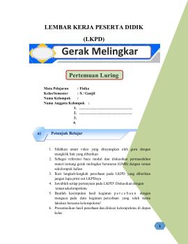 LKPD Gerak Melingkar - irawangunturprastya | PDF Online | AnyFlip