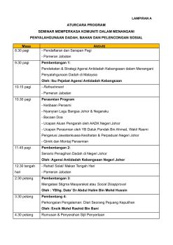 ATURCARA PROGRAM SEMINAR - hafi9327 Flip PDF | AnyFlip