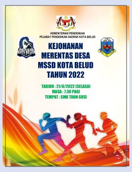 BUKU PROGRAM KEJOHANAN MERENTAS DESA MSSD KOTA BELUD TAHUN 2022 ...