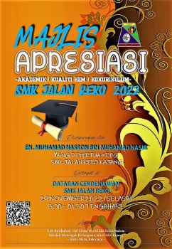 BUKU PROGRAM MAJLIS APRESIASI SMK JALAN REKO TAHUN 2022 - Rafidah Yusof ...
