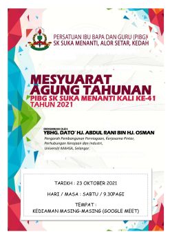 BUKU PROGRAM PIBG SKSM 2021 - zmardziyah | Membalik PDF Dalam talian | AnyFlip